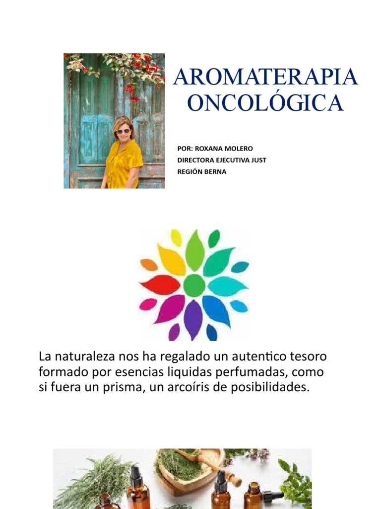 Aromaterapia en Oncología: Beneficios Esenciales | PDF | Cáncer | Alimentos