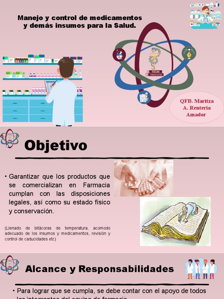 Manejo y Control de Medicamentos y Demas Insumos para La Salud | PDF ...