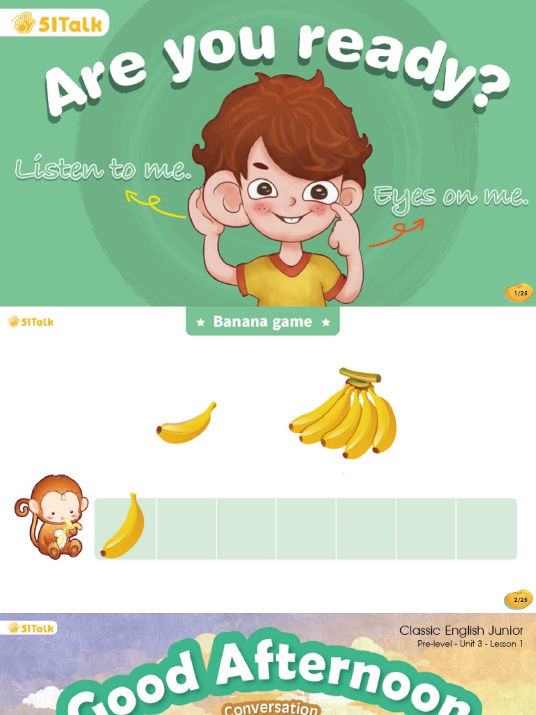 Quincy Lesson 1 Good Afternoon | PDF