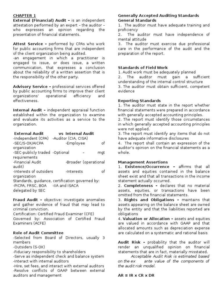 Understanding Audits: Types and Standards | PDF | Computers