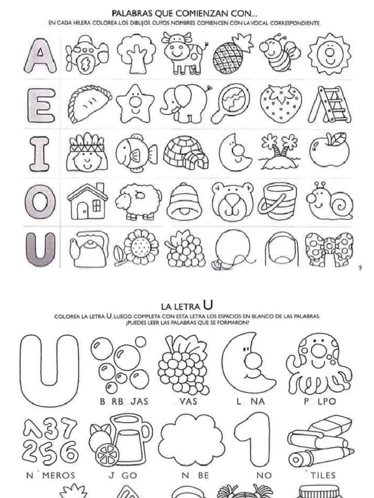 Alfabeto Visual - Docx para Imprmir | PDF