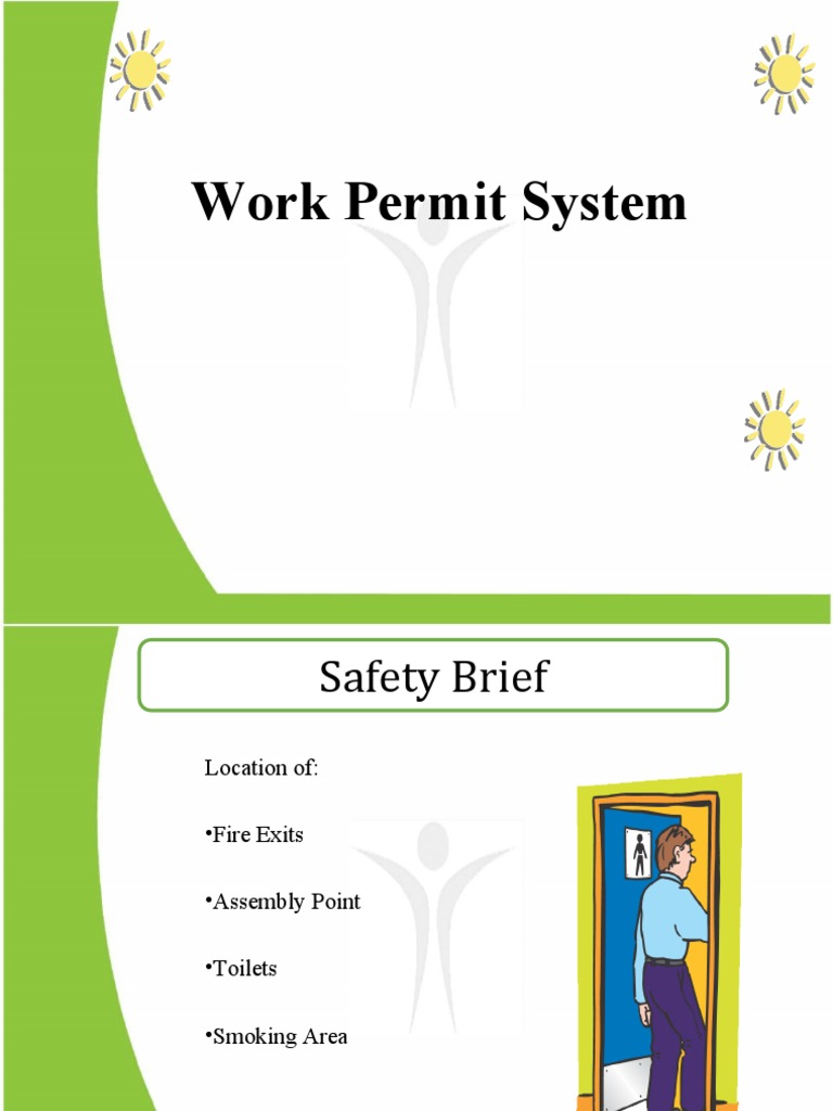 Internal PTW Training Slide For Construction Workers | PDF | Safety ...