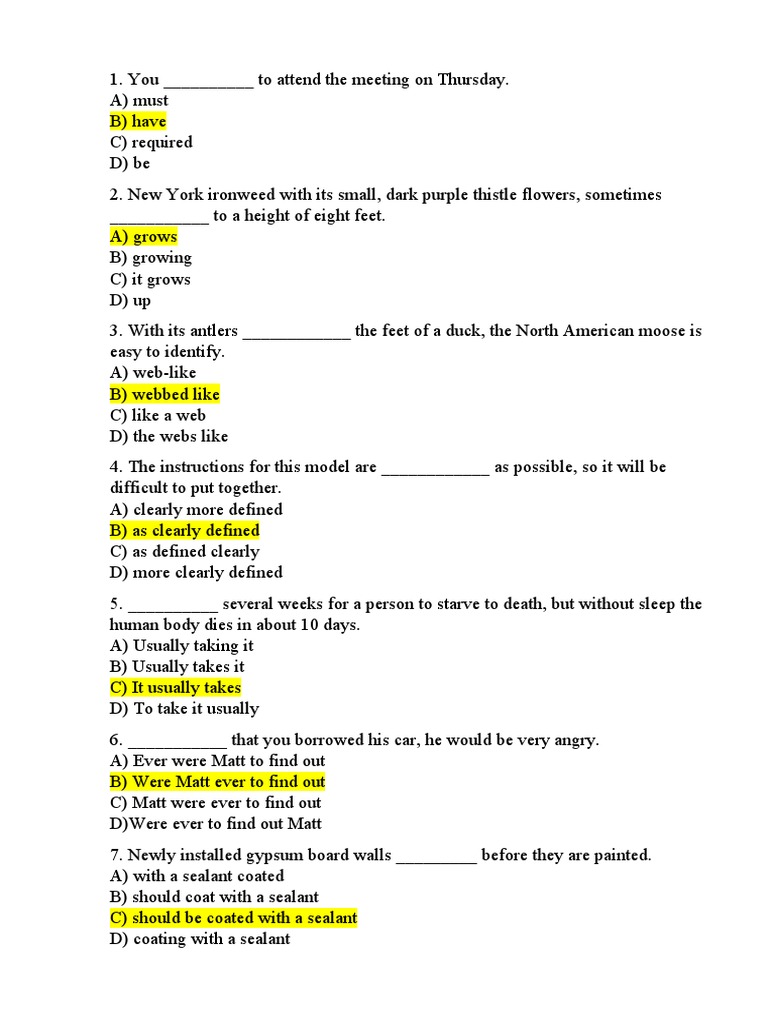 Structure 40 Questions Test | PDF | Stars