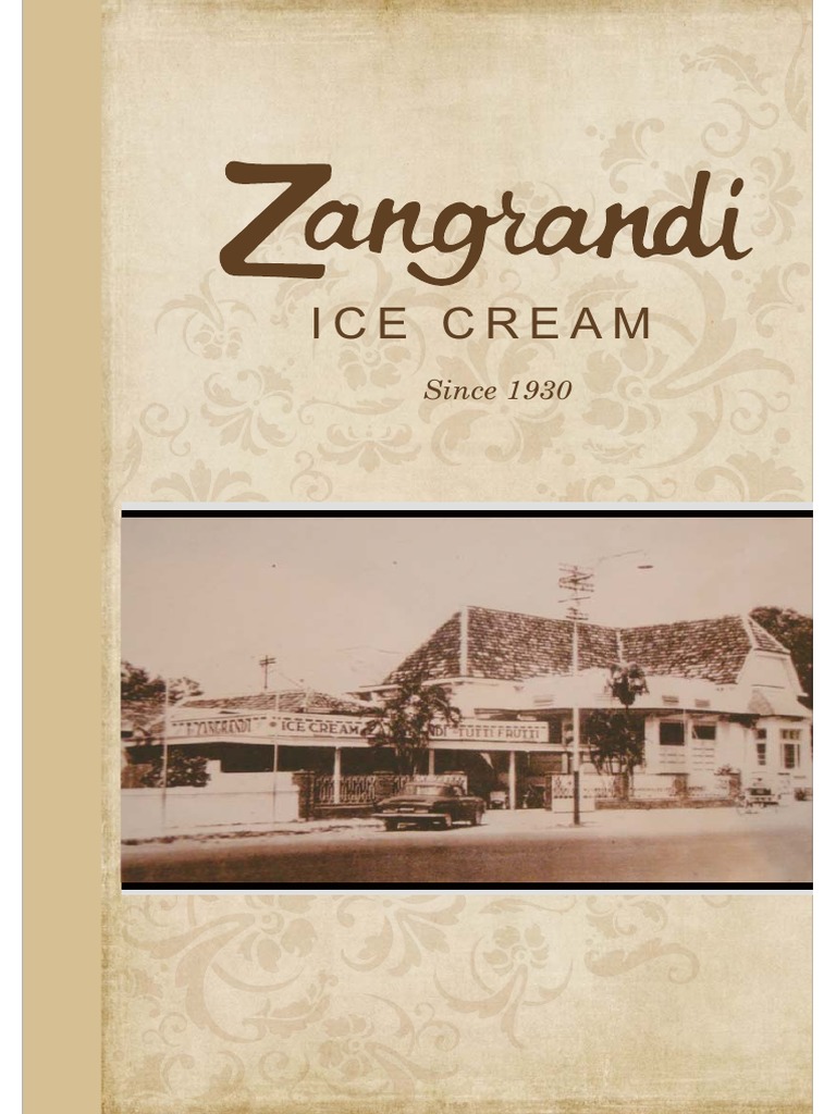 PDF Buku Menu Zangrandi | PDF