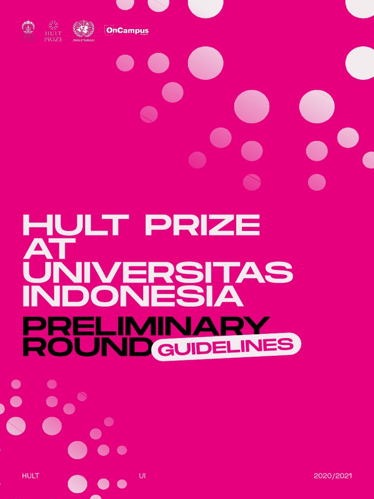 Hult Prize at UI - Participant Guidebook | PDF