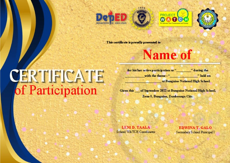 Watch Certificate | PDF