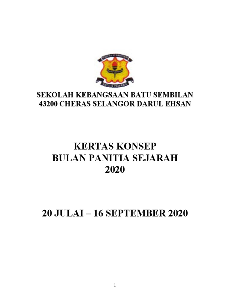 Kertas Konsep Merdeka 2020 | PDF
