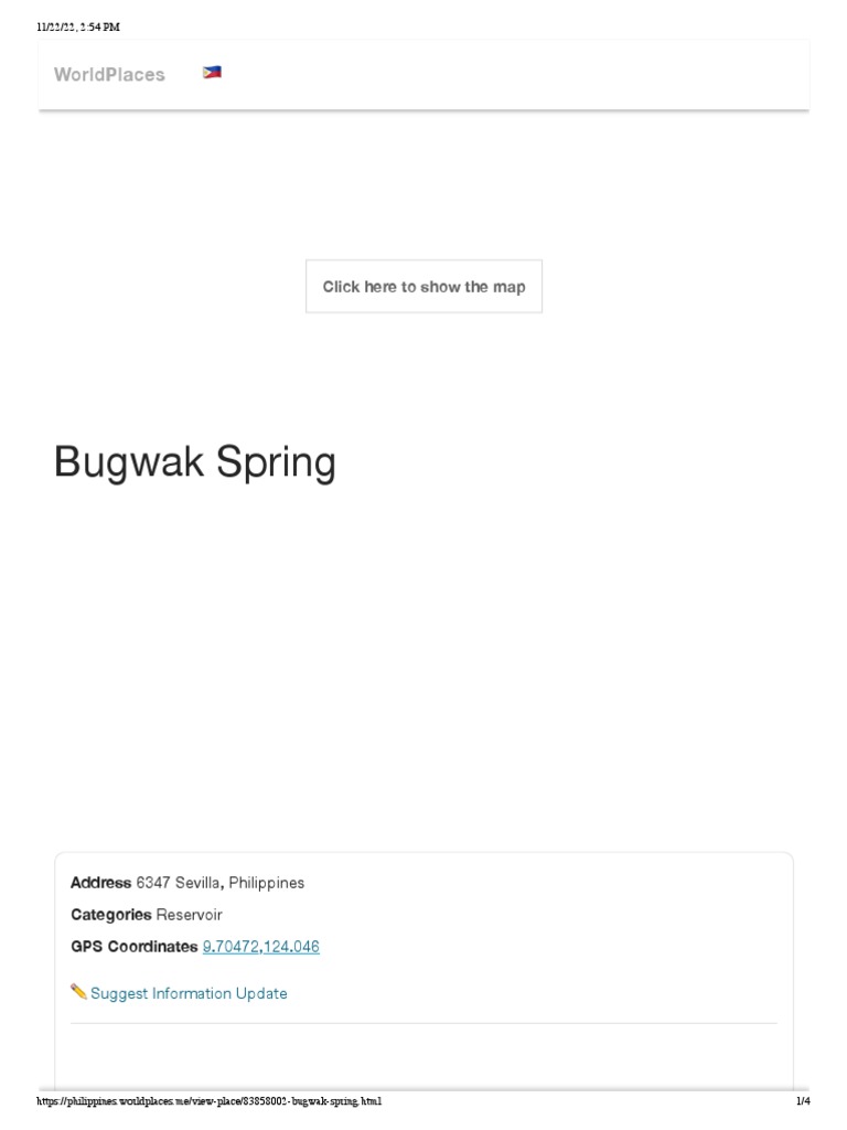 Bugwak Spring - Sevilla ?? - WorldPlaces | PDF