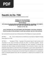 Nipas Act of 1992 | PDF | Protected Area | Ecosystem