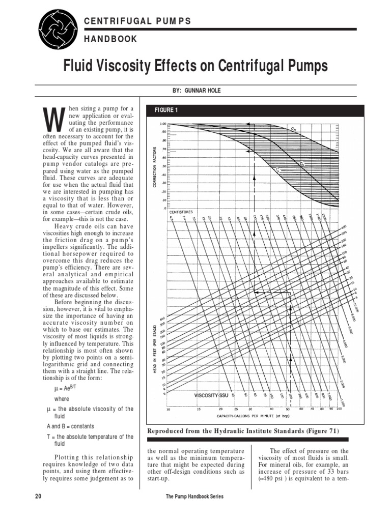 Viscosity Effects on Pump Performance | PDF | Viscosity | Pump