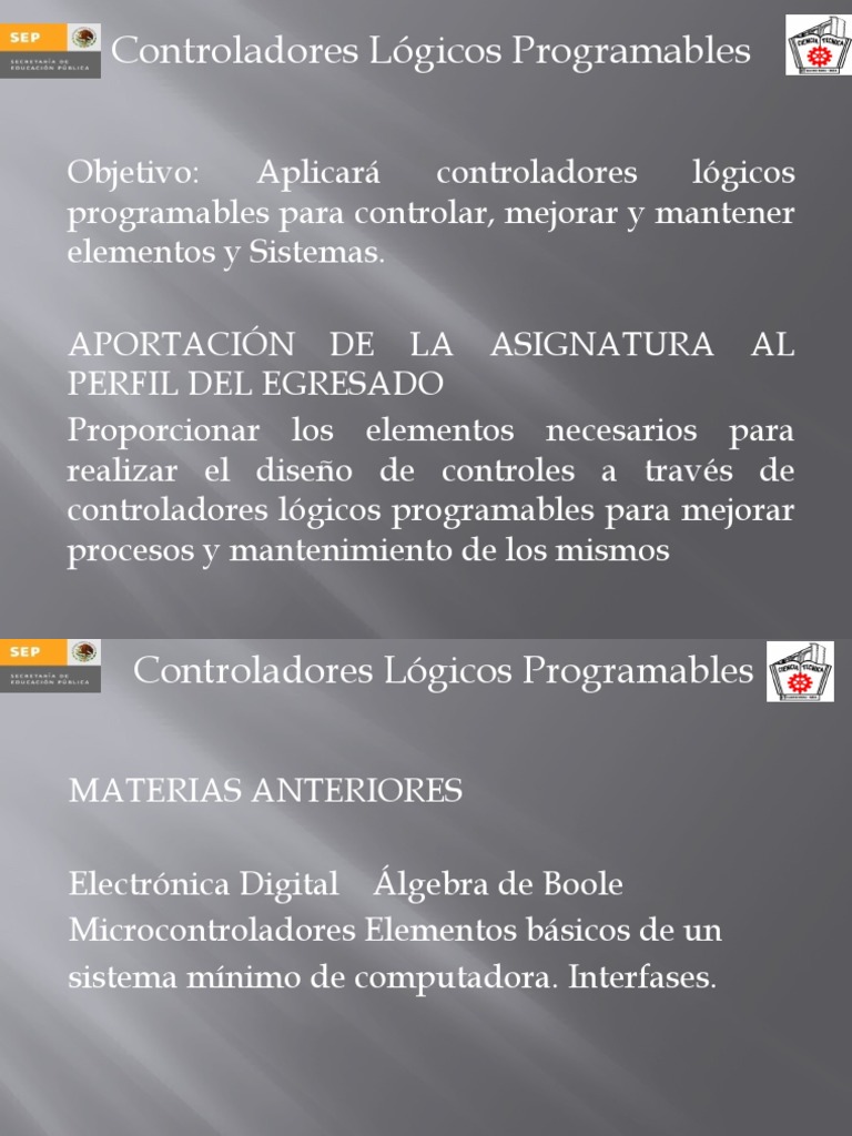 PLC S Mecatrónica | PDF