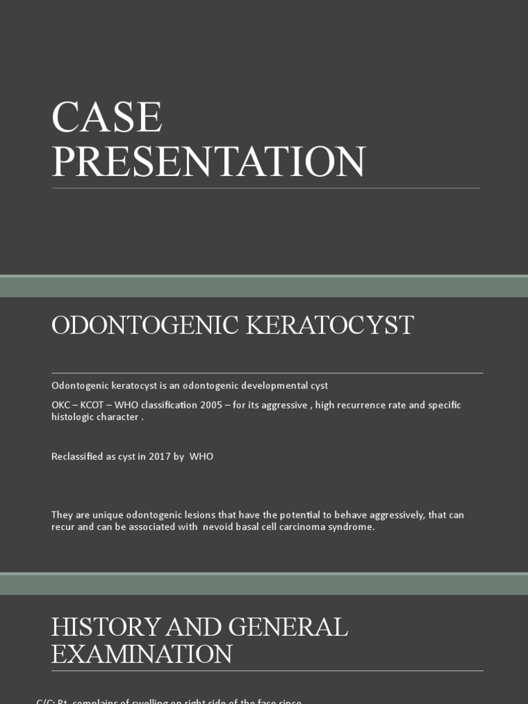 Case Presentation Okc | PDF