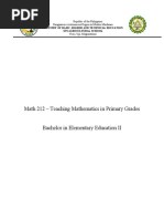Learning Module Grade 3 - Math First Quarter: (Week 1) | PDF ...