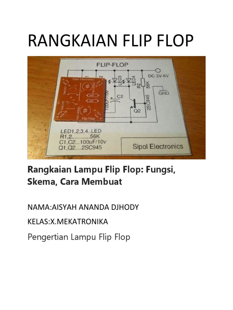 Rangkaian Flip Flop | PDF