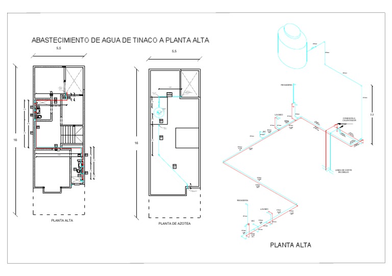 Plano de Instalacion Hidraulica-4 | PDF Plano de Instalacion Hidraulica-4 | PDF