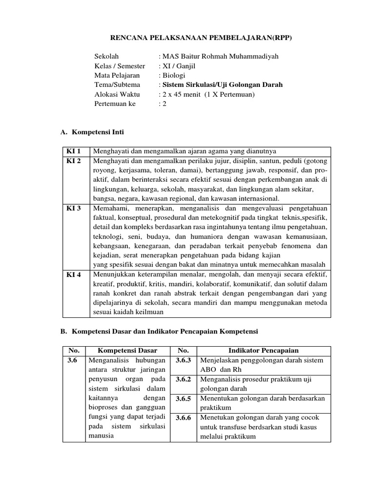 Rencana Aksi 1 - Perangkat Pertemuan 2 - Titin Nurjanah. | PDF