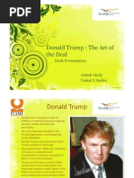Donald Trump-The Art of The Deal | PDF