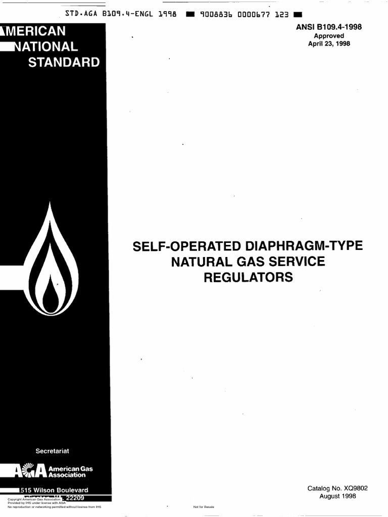 Ansi B109.4-1998 | PDF