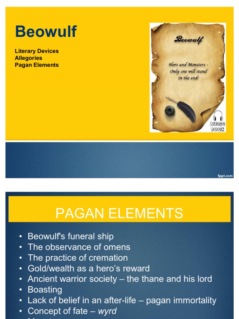 Beowulf Literary Devices | PDF | Beowulf | Allegory