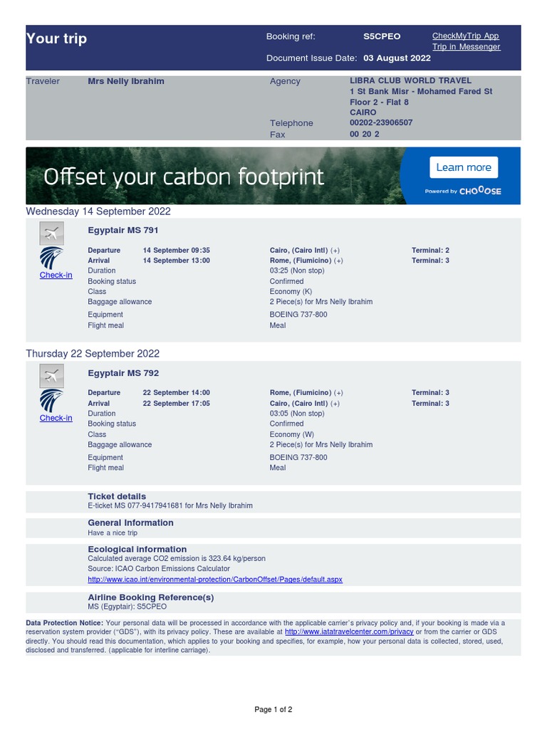 Mrs Nelly Ibrahim | PDF | Airlines | Civil Aviation