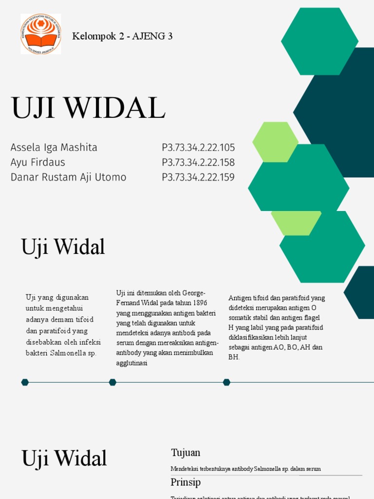 Kelompok 2 Imunoserologi Widal | PDF