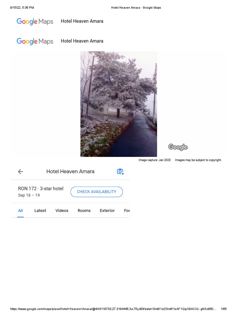 Hotel Heaven Amara - Google Maps | PDF