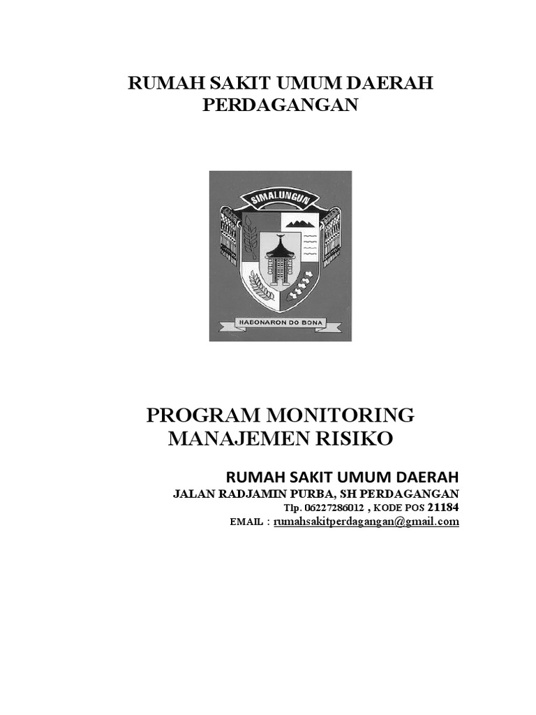 Program Manajemen Risiko | PDF