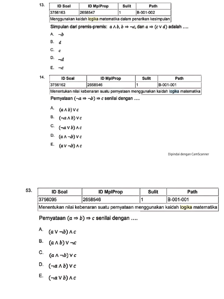 Logika Matematika | PDF
