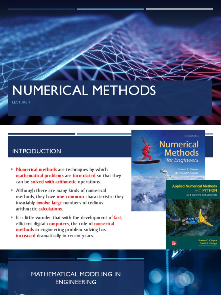 Numerical Methods for Mathematical Modeling and Engineering Problem Solving | PDF | Equations ...