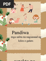 Rubric Sa Pagsayaw | PDF