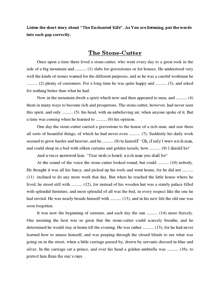 The Stone Cutter | PDF | Art | History