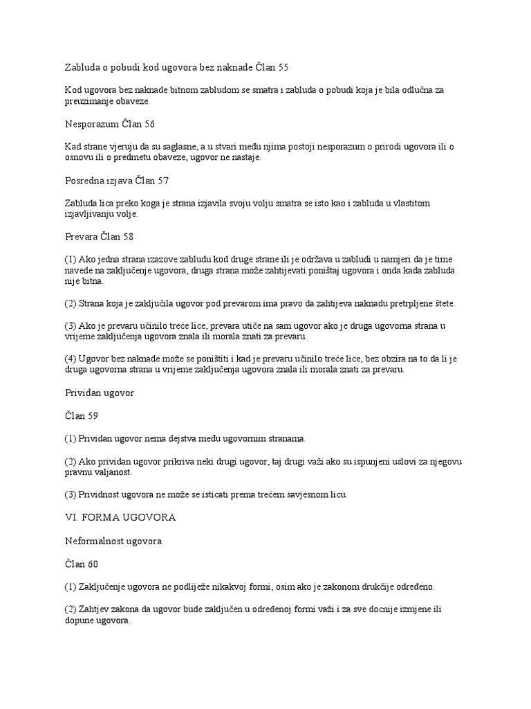 Uslovi I Ponuda | PDF