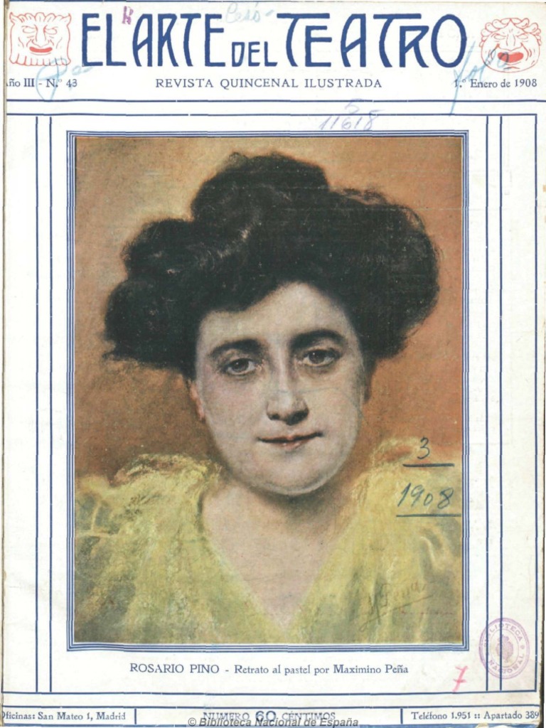 43.el Arte de El Teatro (Madrid. 1906) - 1-1-1908 | PDF