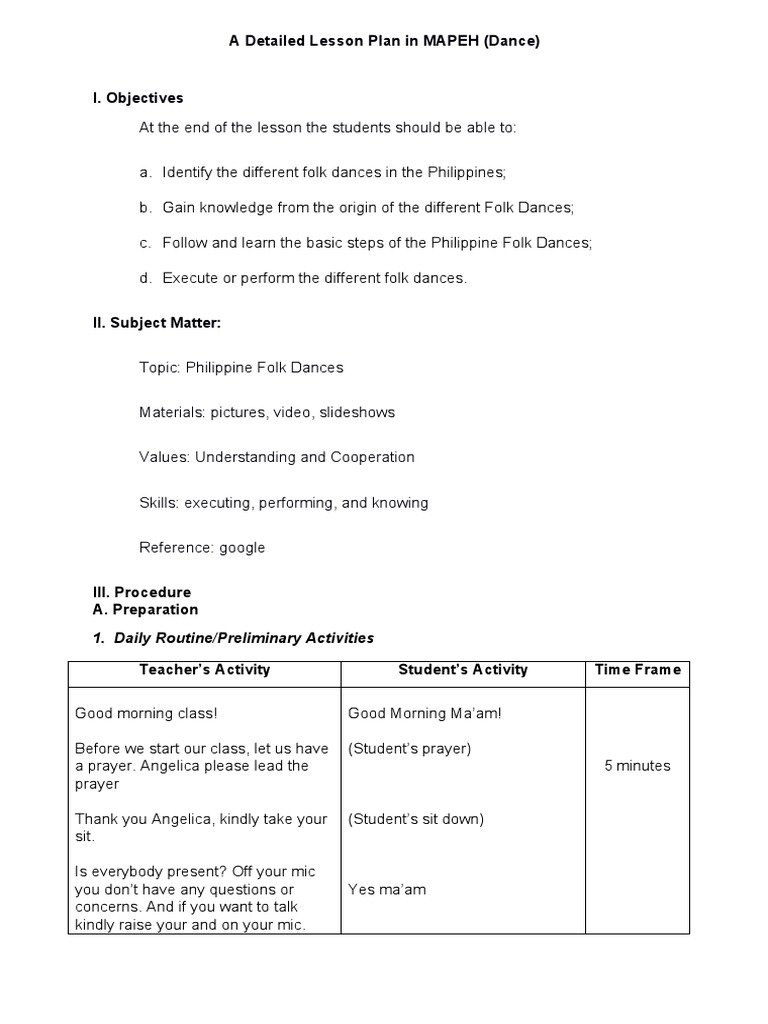Educ60 Lesson Plan | PDF