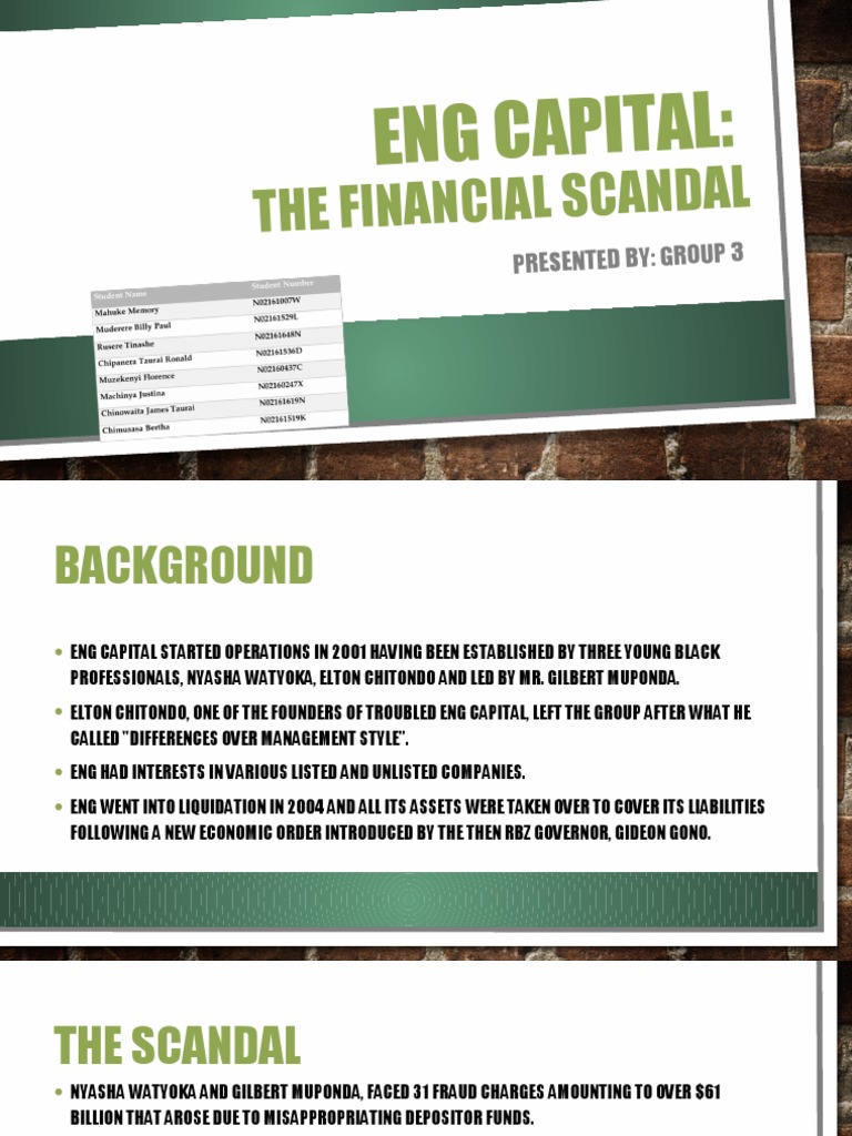 ENG Capital | PDF | Interest | Market Liquidity