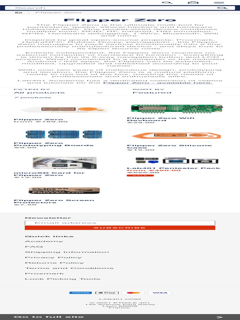 Flipper Zero - Lab401 | PDF