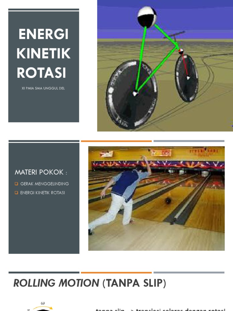 Energi Kinetik Rotasi Silinder Pejal | PDF | Griya & Taman | Sains ...