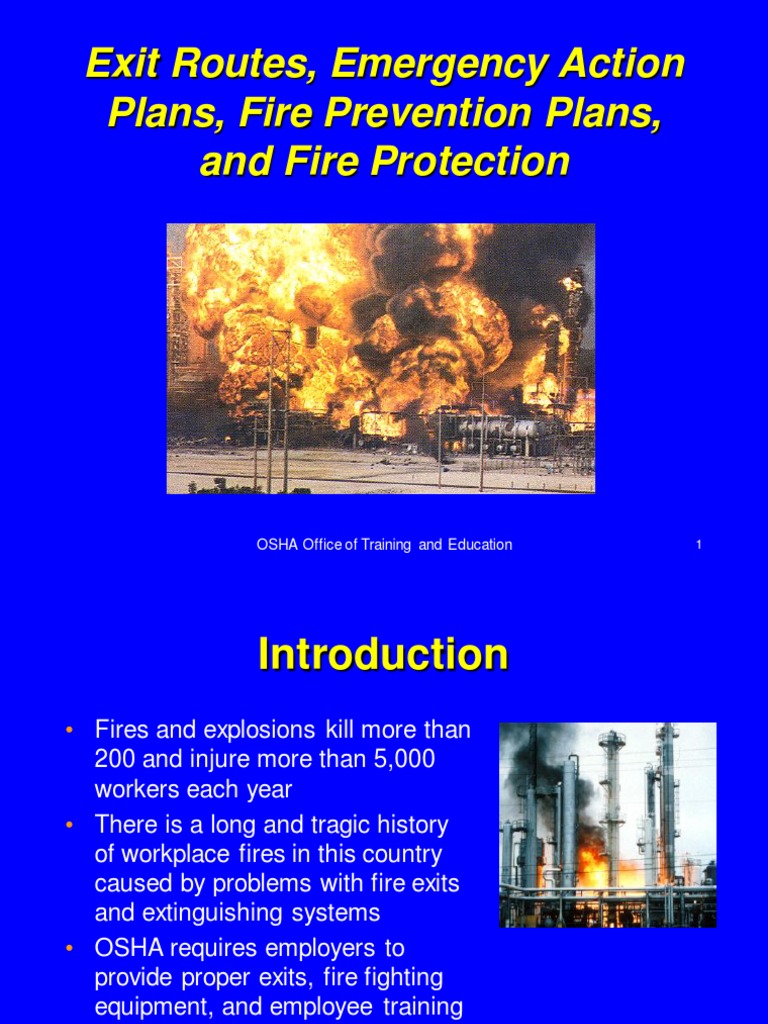 Egress For Fire Protection and Prevention Plan | PDF