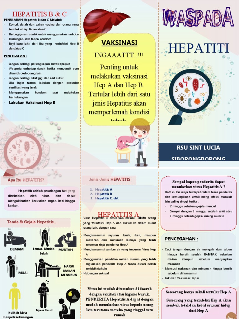 Leaflet Hepatitis | PDF