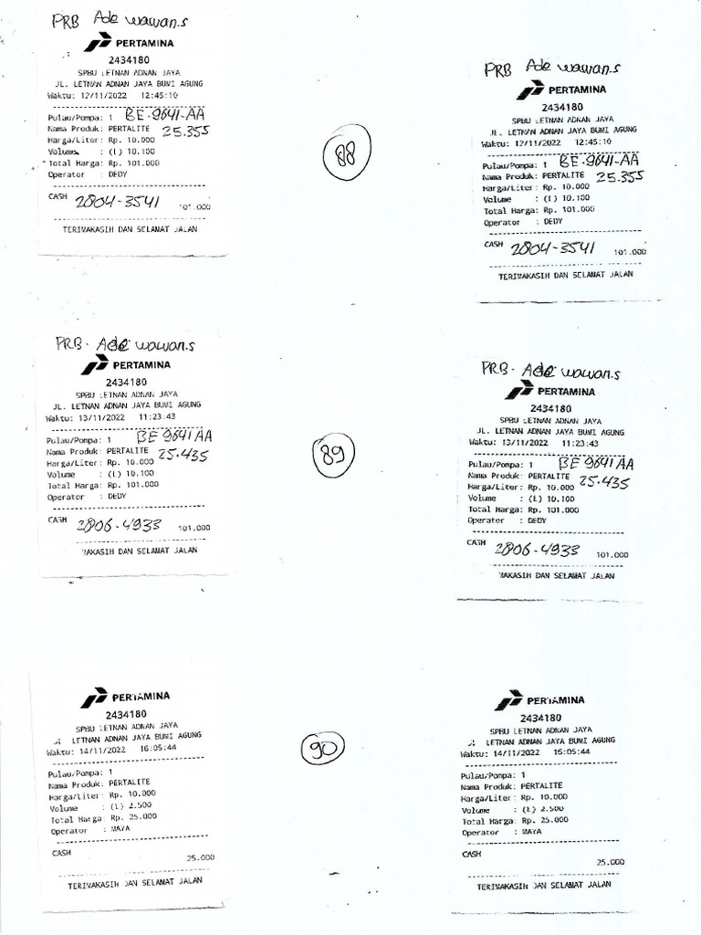 Scan Nota 88,89 | PDF