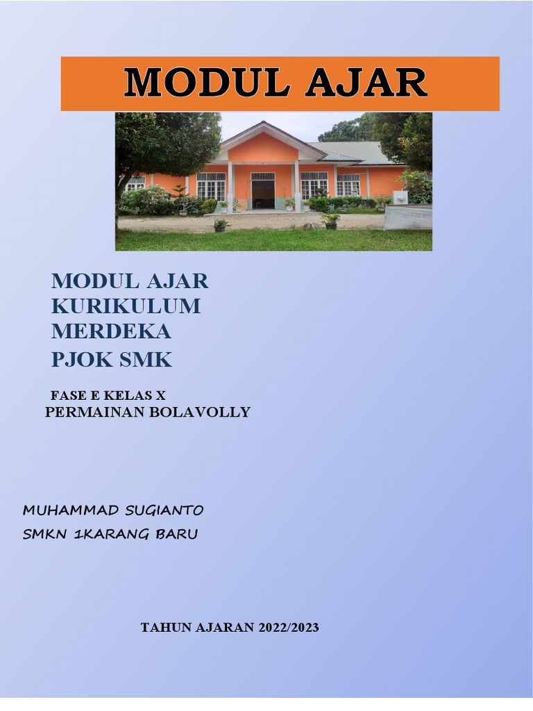 Modul Ajar Pjok | PDF