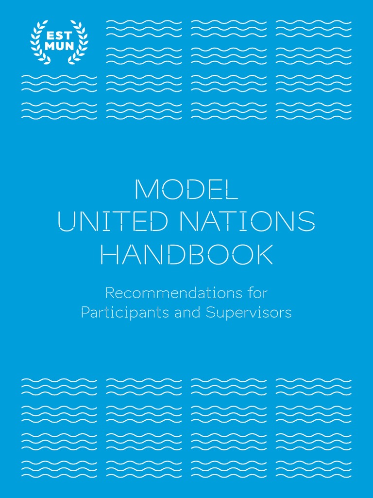 Model United Nations Handbook | PDF | United Nations | International ...