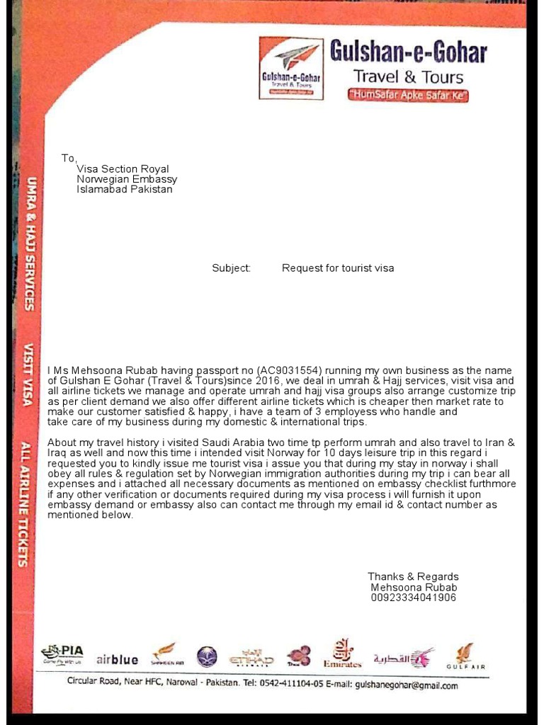 Mehsoona Cover Letter | PDF