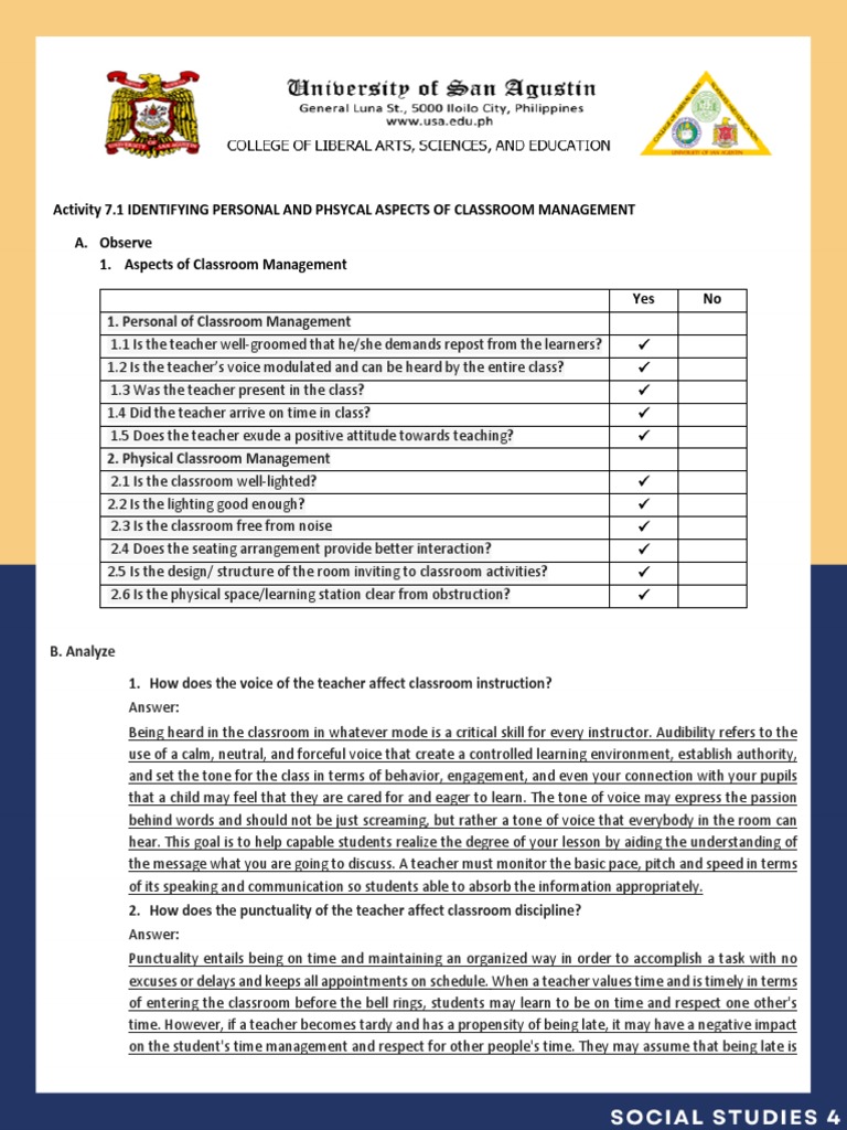 Activity 7.1 (FS 1) | PDF