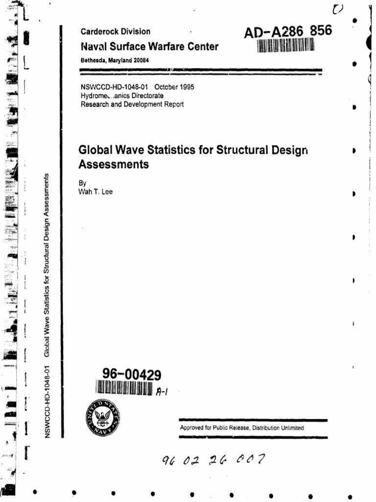 Global Wave Statistics For Structural Design | PDF