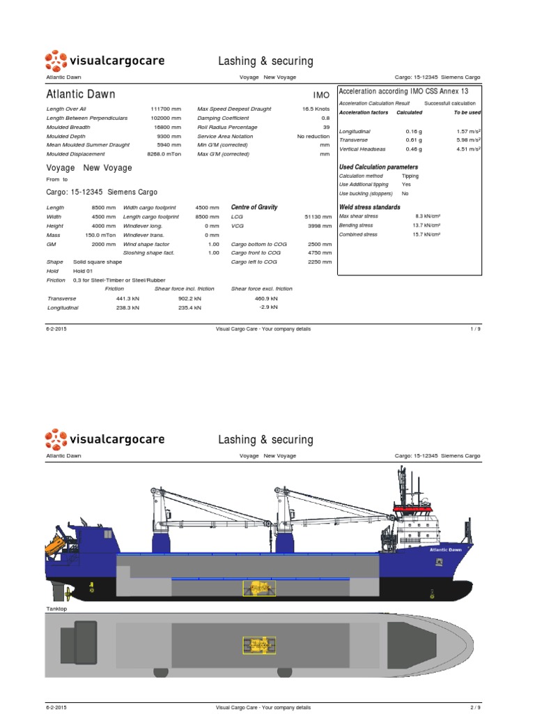Siemens Cargo Lashing Guide | PDF