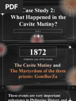 The Timeline of The Cavite Mutiny | PDF | Spanish Colonization Of The ...