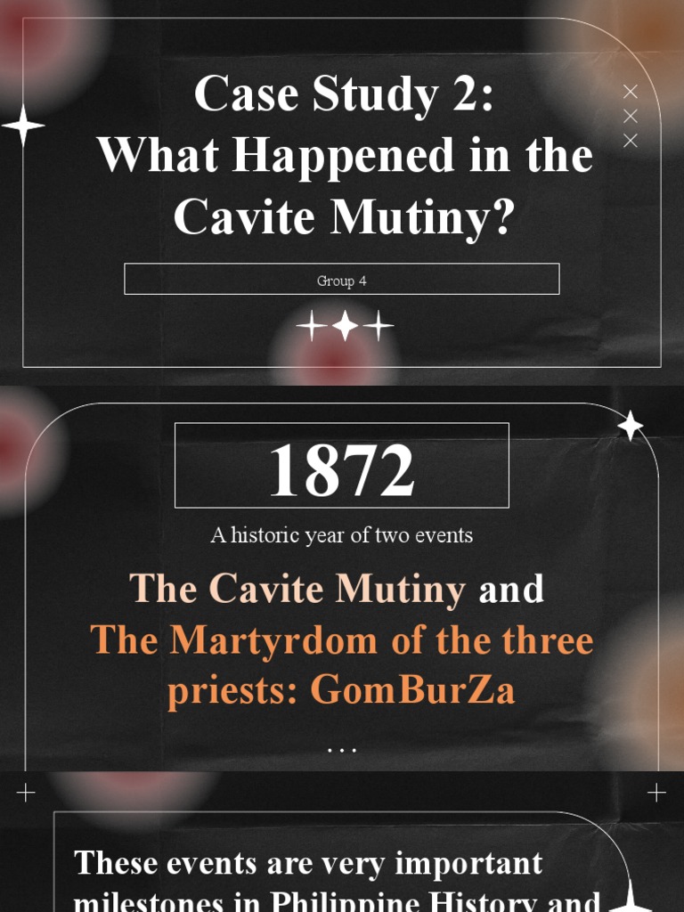 Overview of the Cavite Mutiny 1872 | PDF