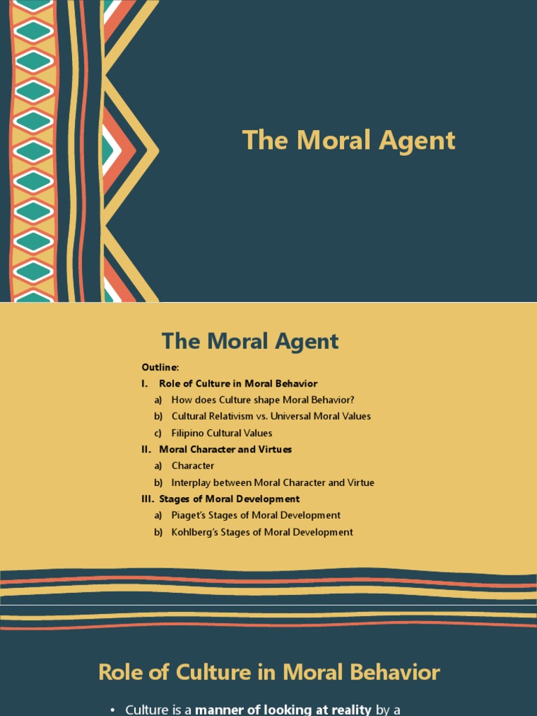 Culture's Influence on Moral Agents | PDF | Morality | Relativism