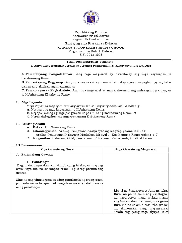 Final Demonstration DLP | PDF